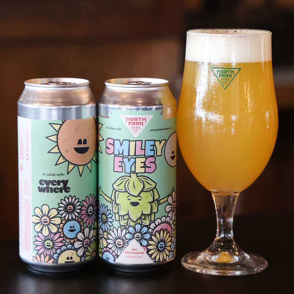 Smiley Eyes - Everywhere Collab - DDH Unfiltered West Coast IPA – North ...